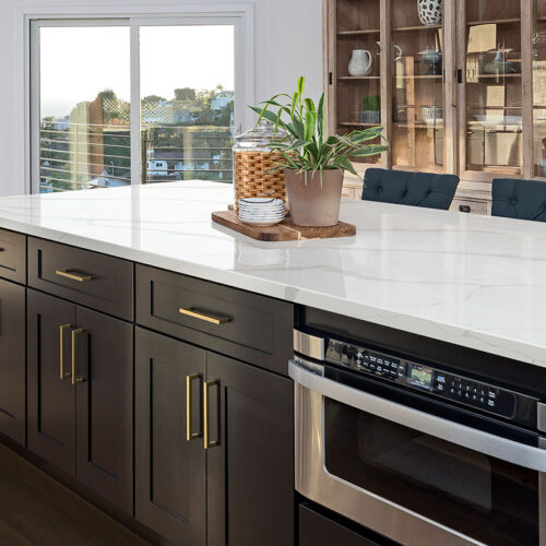 Calacatta Idillio Quartz Slab - Direct Finishes