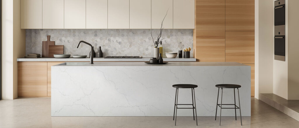 Group7 Calacatta Miraggio Duo Quartz Slab - Direct Finishes