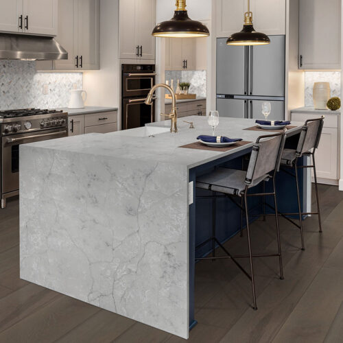 Calacatta Versailles Quartz Slab - Direct Finishes