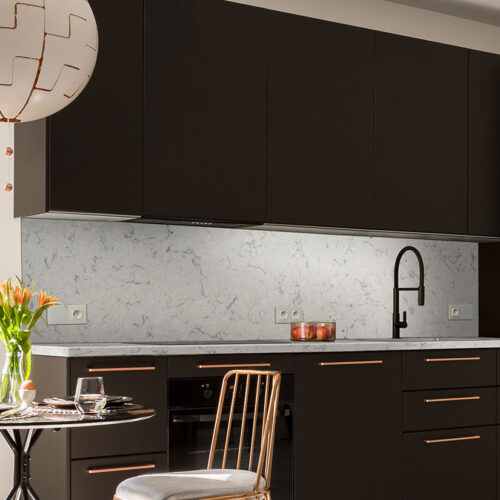 Carrara Mist Quartz Slab - Direct Finishes