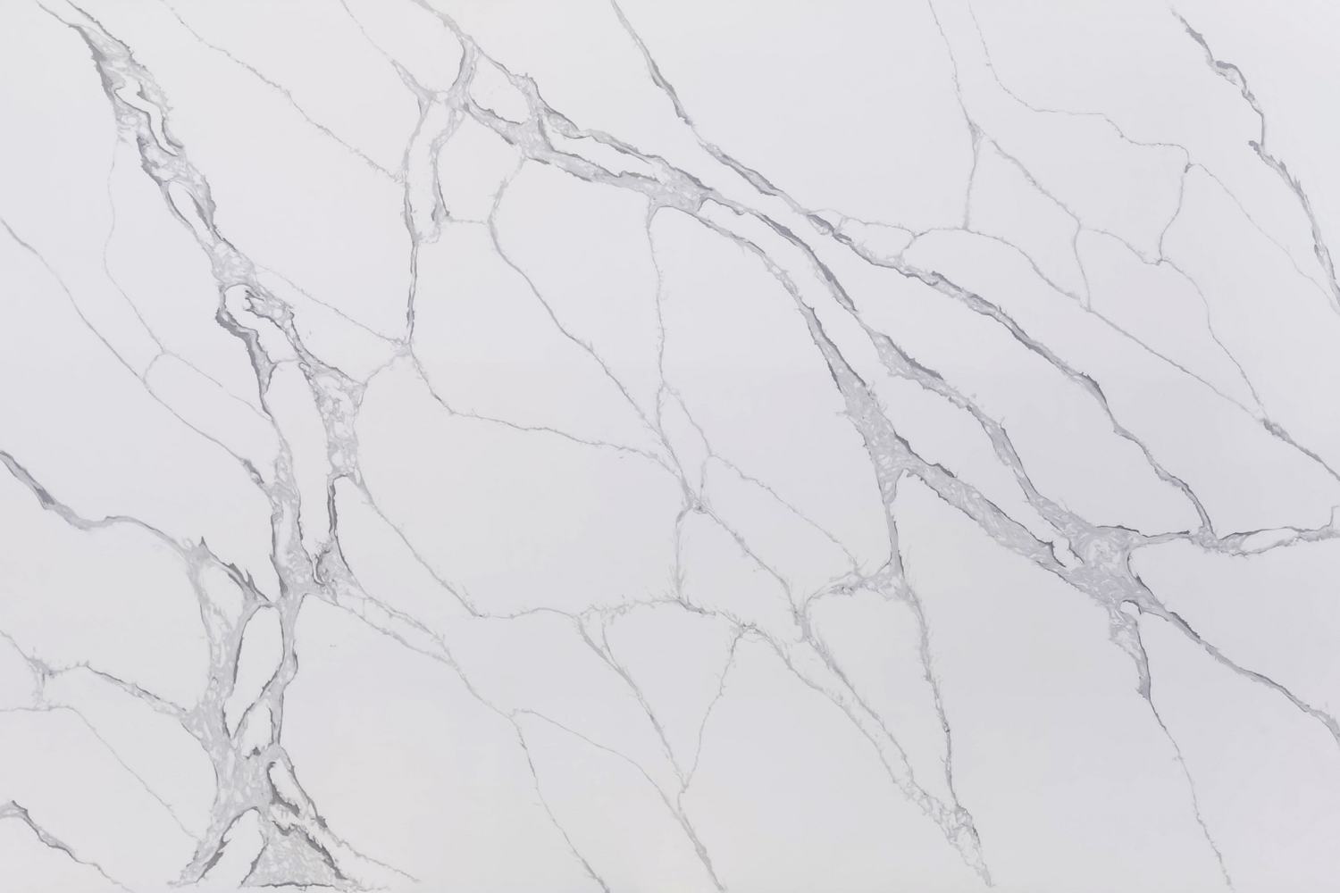 Calacatta Cloud White Quartz Slab - Direct Finishes