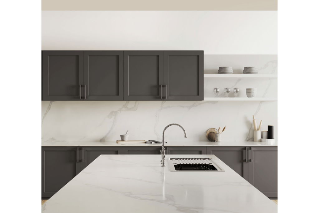 Calacatta Venus White Quartz Slab - Direct Finishes