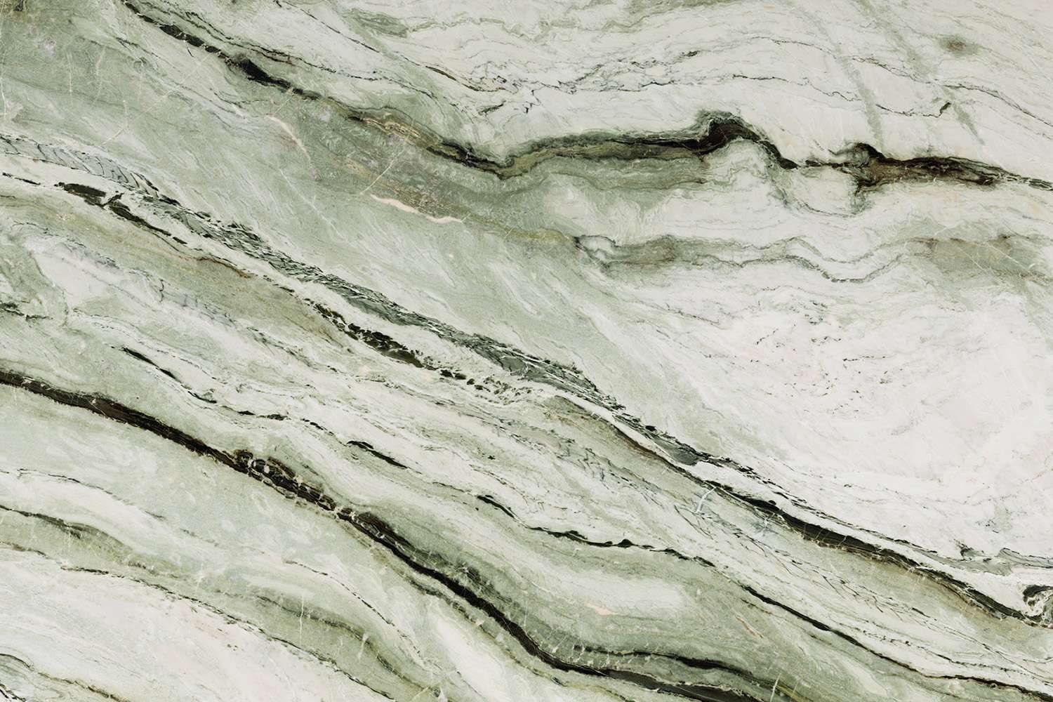 Jade Bamboo Green Marble Slab - Direct Finishes