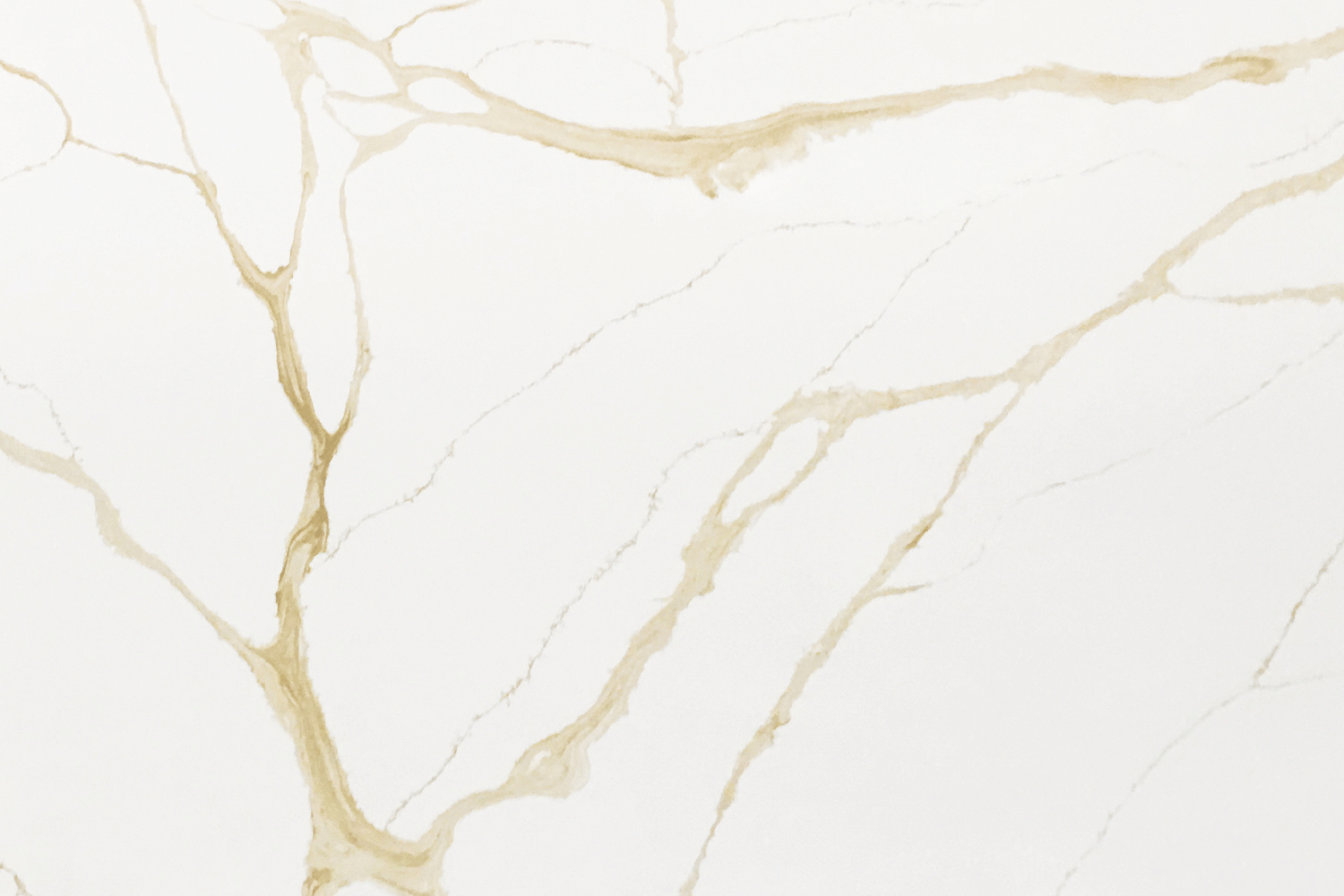 Calacatta Gold 110x26 Flat Quartz Prefab - Direct Finishes
