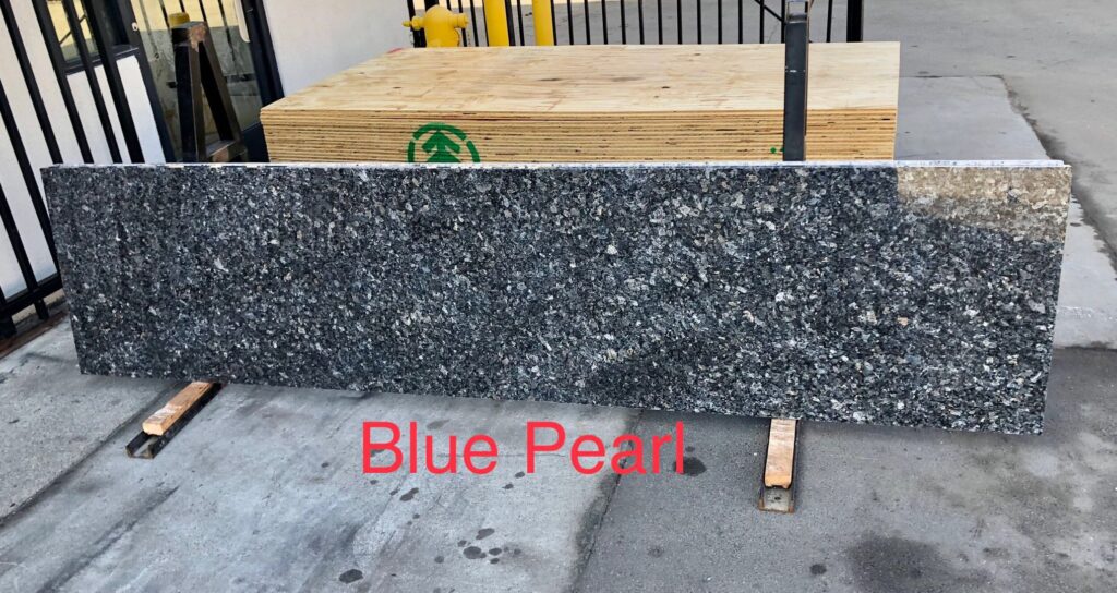 Granite Slabs Blue Pearl 110X36 Slab - Direct Finishes